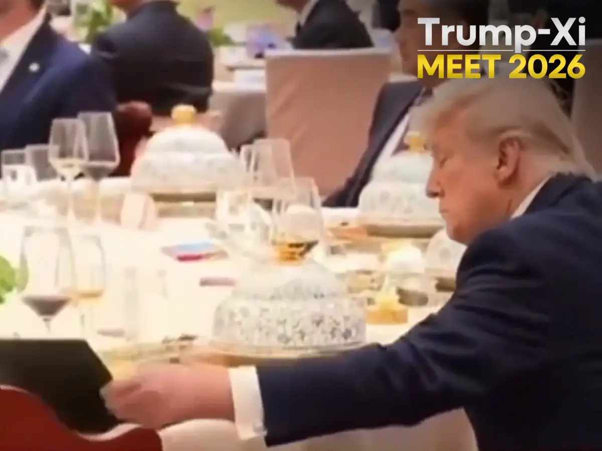 Fact check: Trump caught on video taking a sneak peek at Xi Jinping’s ...