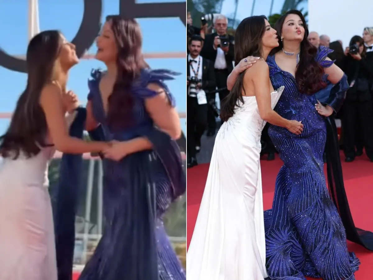 Cannes 2026: Aishwarya Rai reunites with Eva Longoria on the red carpet ...