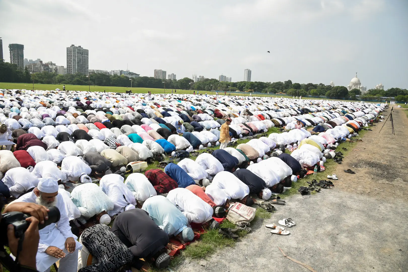 Kolkata Eid prayers see venue shift from Red Road to Brigade Parade Ground