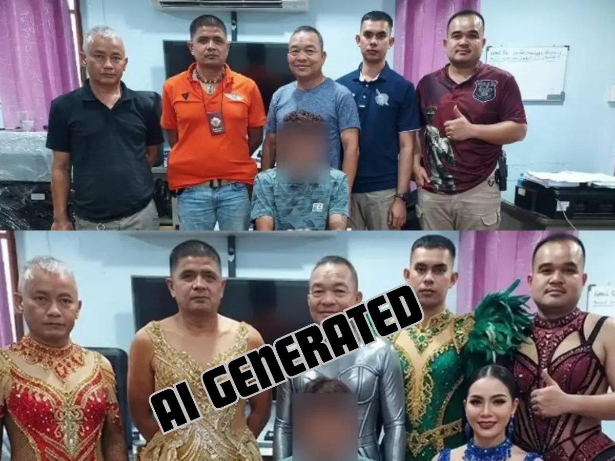 Did Thai police disguise as dancers to arrest drug and gambling suspect ...