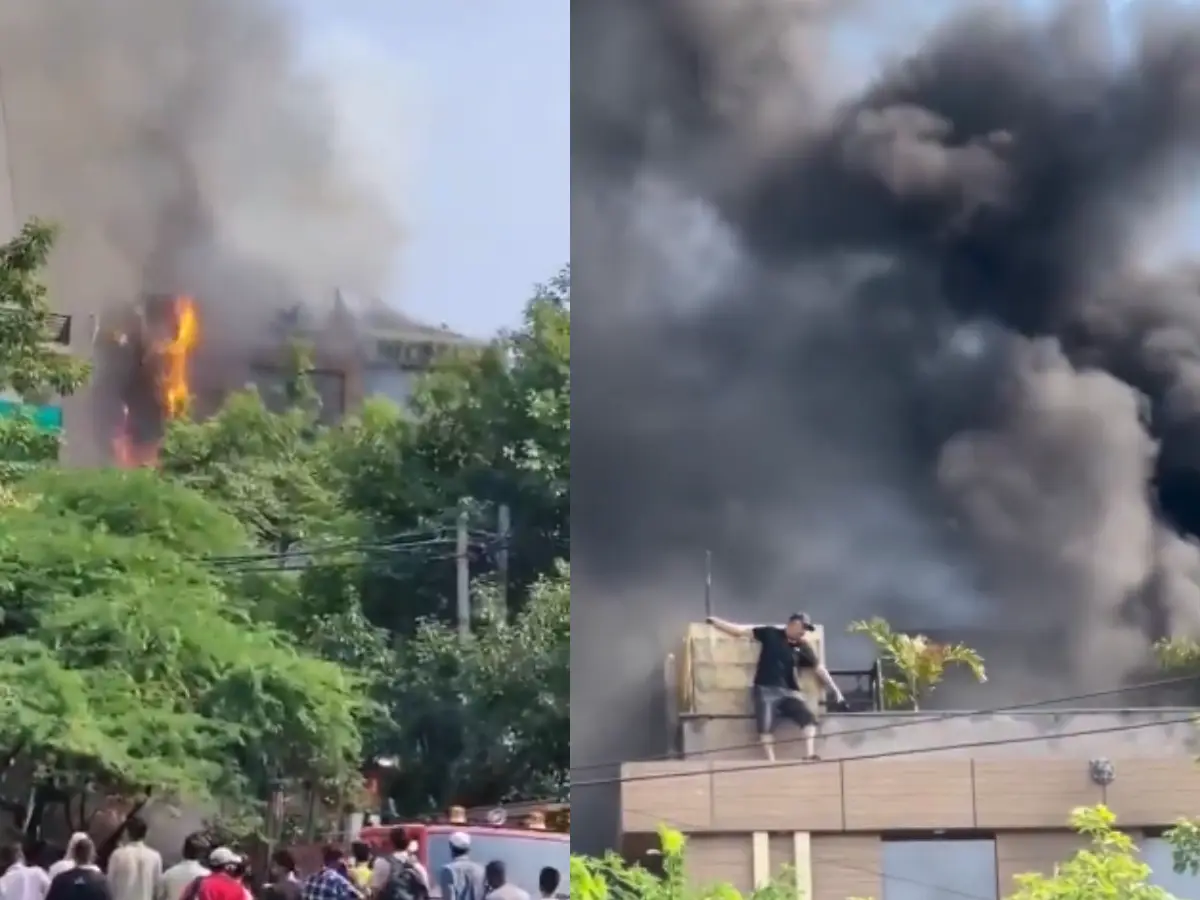 Malviya Nagar Hotel Fire: Owner Lavkesh Bajaj nabbed after 21 killed