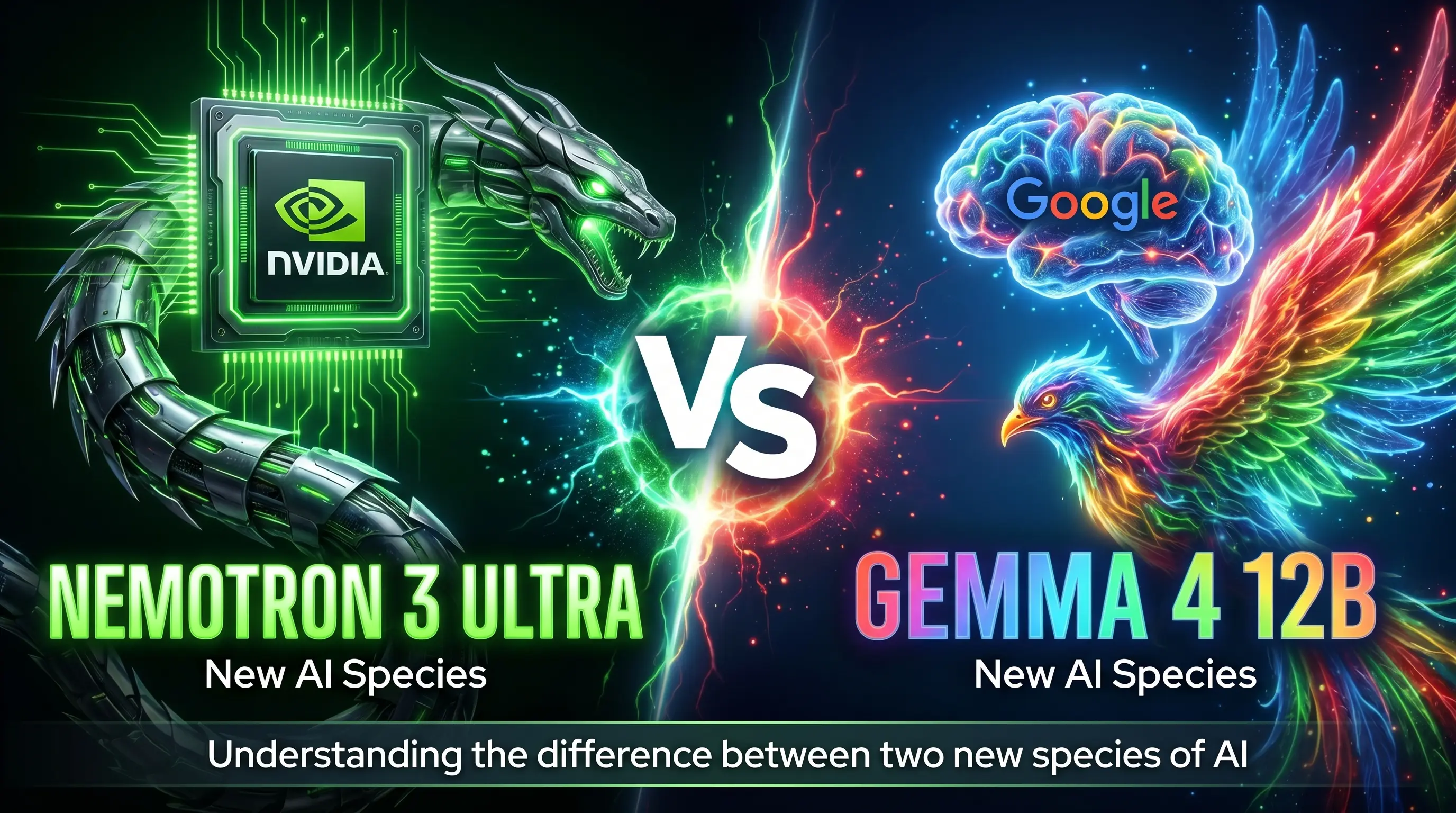 Nvidia's Nemotron 3 Ultra vs Google's Gemma 4 12B: Understanding the ...