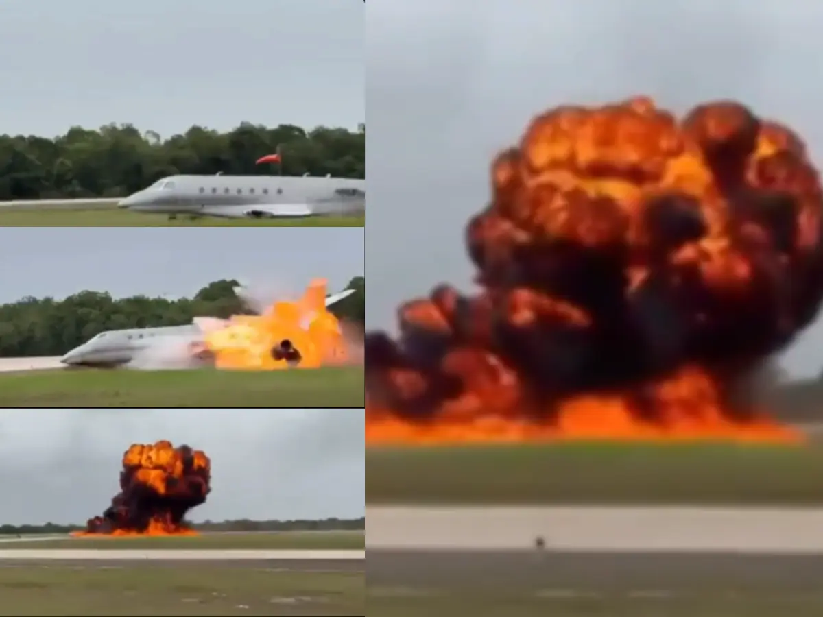 Plane crashes, explodes into massive fireball on runway in Dominican ...