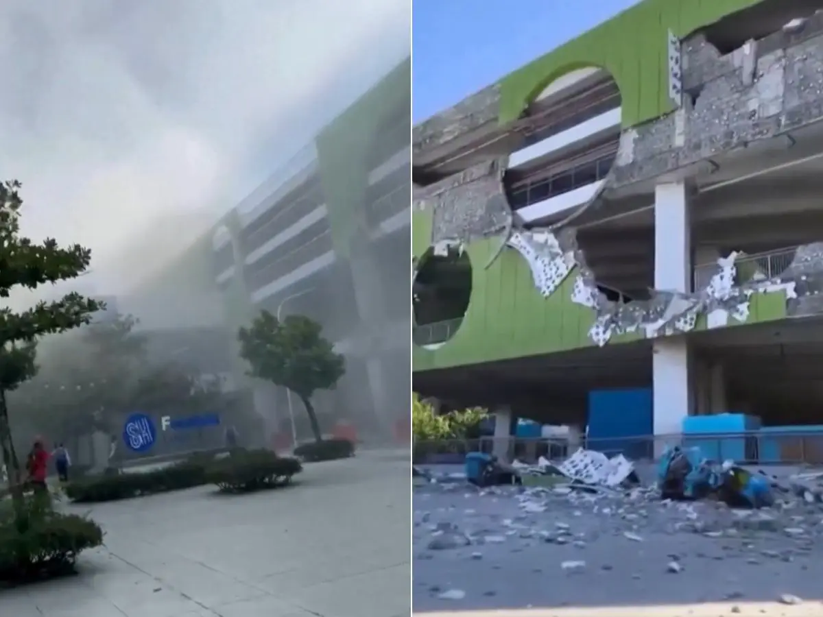 Dramatic visuals show moment massive 7.8 magnitude earthquake strikes ...