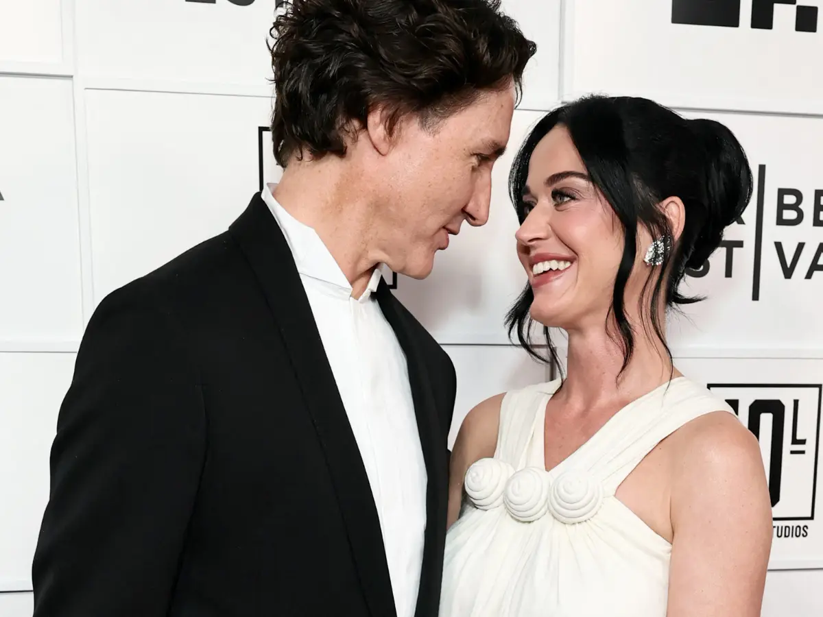 Katy Perry and Justin Trudeau can't take their eyes off each other at ...