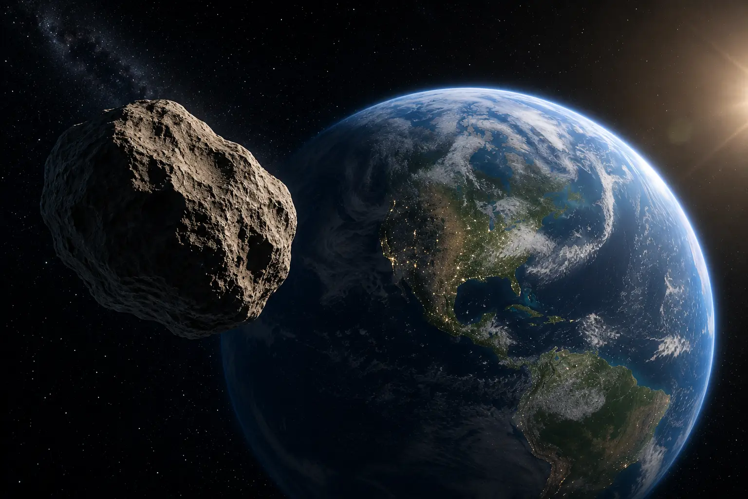 Two airplane-sized asteroids are closely approaching Earth on June 9 ...