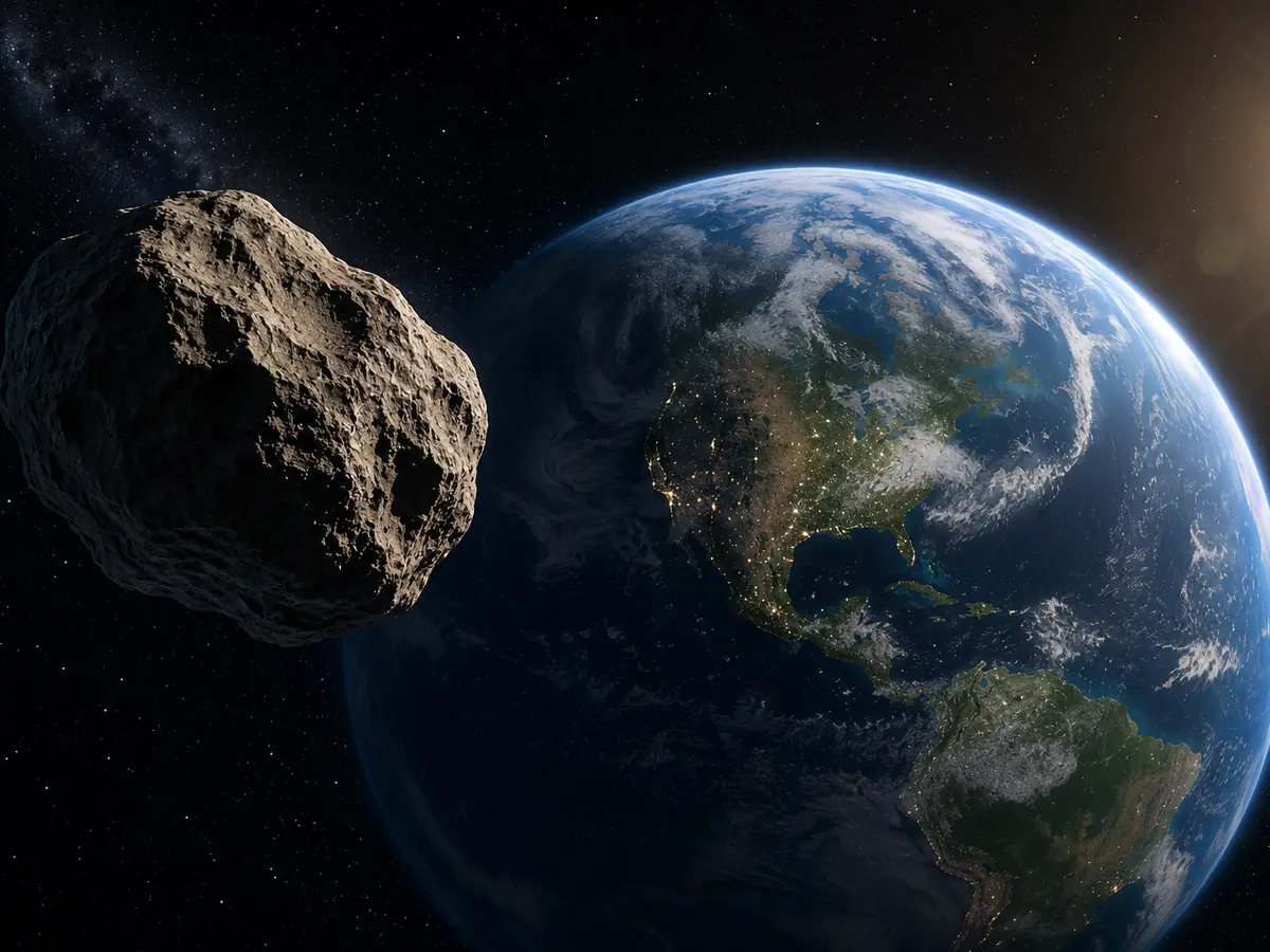 Two airplane-sized asteroids are closely approaching Earth on June 9 ...
