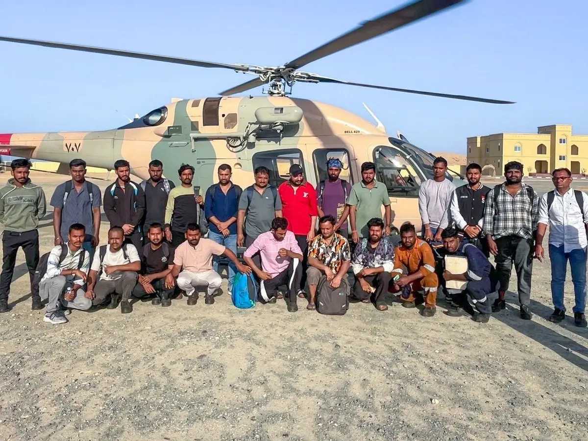 VIDEO: Indian Coast Guard and Oman officials rescue 24 Indian seafarers ...