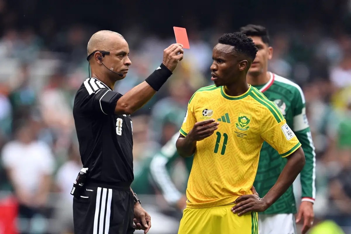 FIFA 2026, Mexico vs South Africa - Record three red cards in opener ...