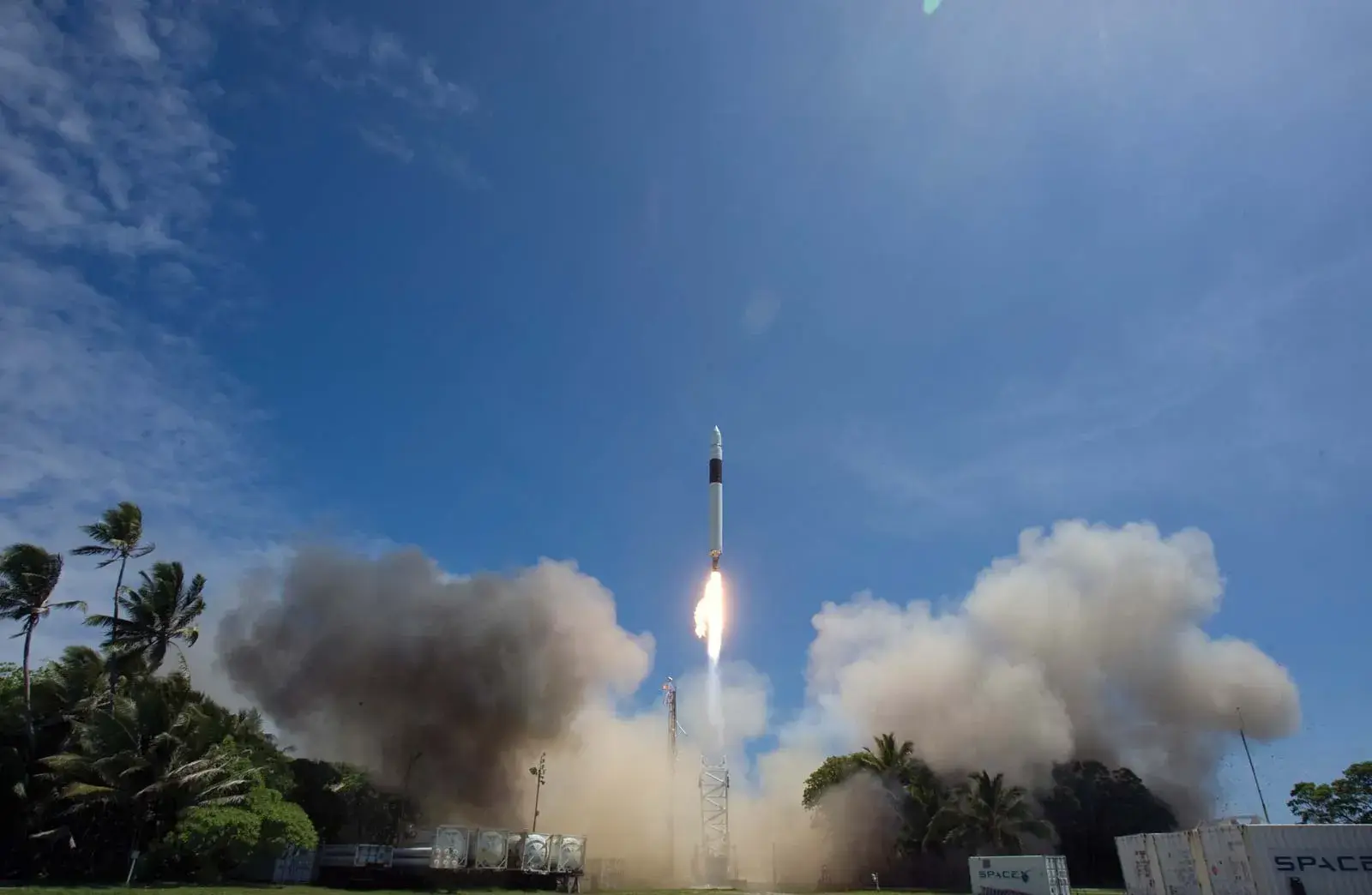 How much did SpaceX's first Falcon 1 rocket launch actually cost?