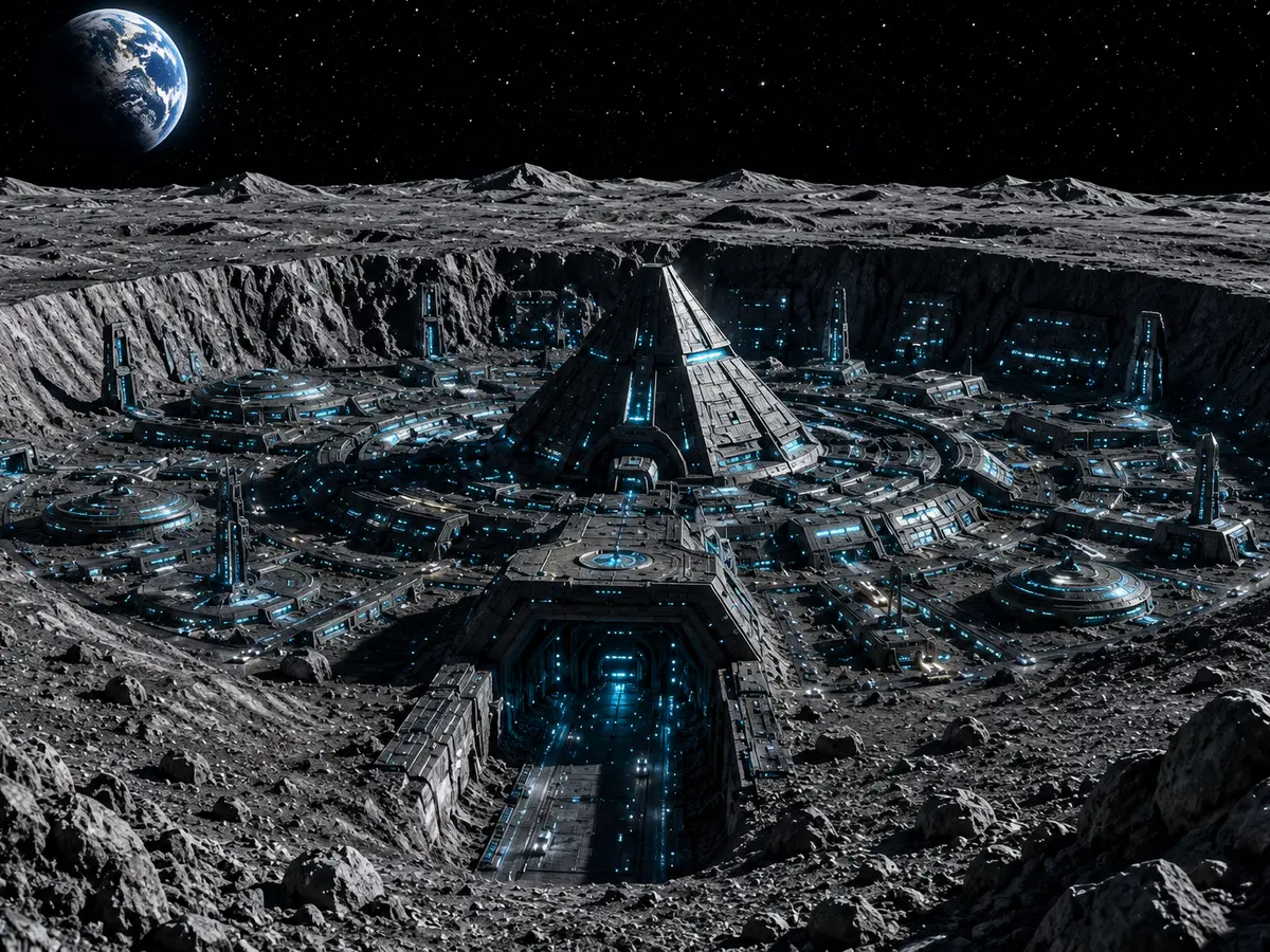 ‘Alien base’ on the moon’s dark side? What audio recording in UFO files ...
