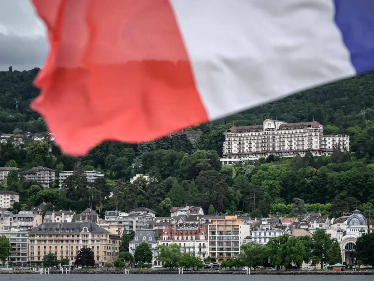 Countdown to G7: Picturesque French town of Évian-les-Bains rolls out ...