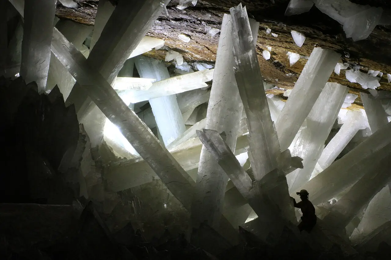 Why is this cave filled with crystals bigger than humans?